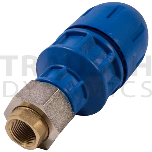 F1221 FASTPIPE 3/4" TYBUBG X 1/2" FEMALE NPT REDUCING UNION, USE WITH ...