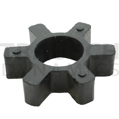 MECHANICAL DRIVE COUPLING RUBBER SPIDER FOR, L075, SPIDER SHAFT, 3/4 ...